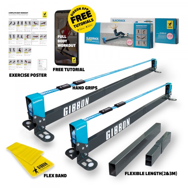 Gibbon Slackline SlackRack Fitness Edition - Fitshop